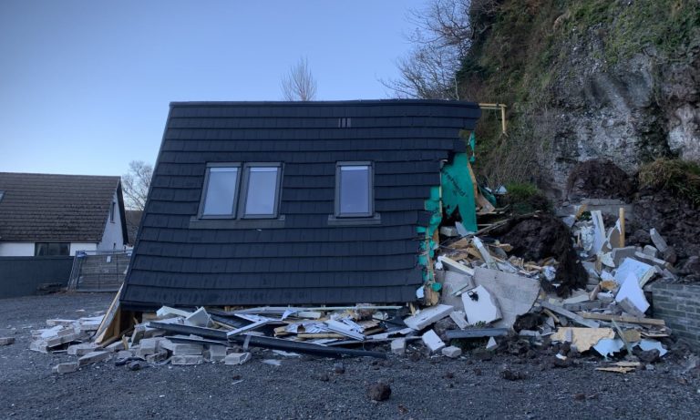Benderloch home approved after landslip forces couple to rebuild