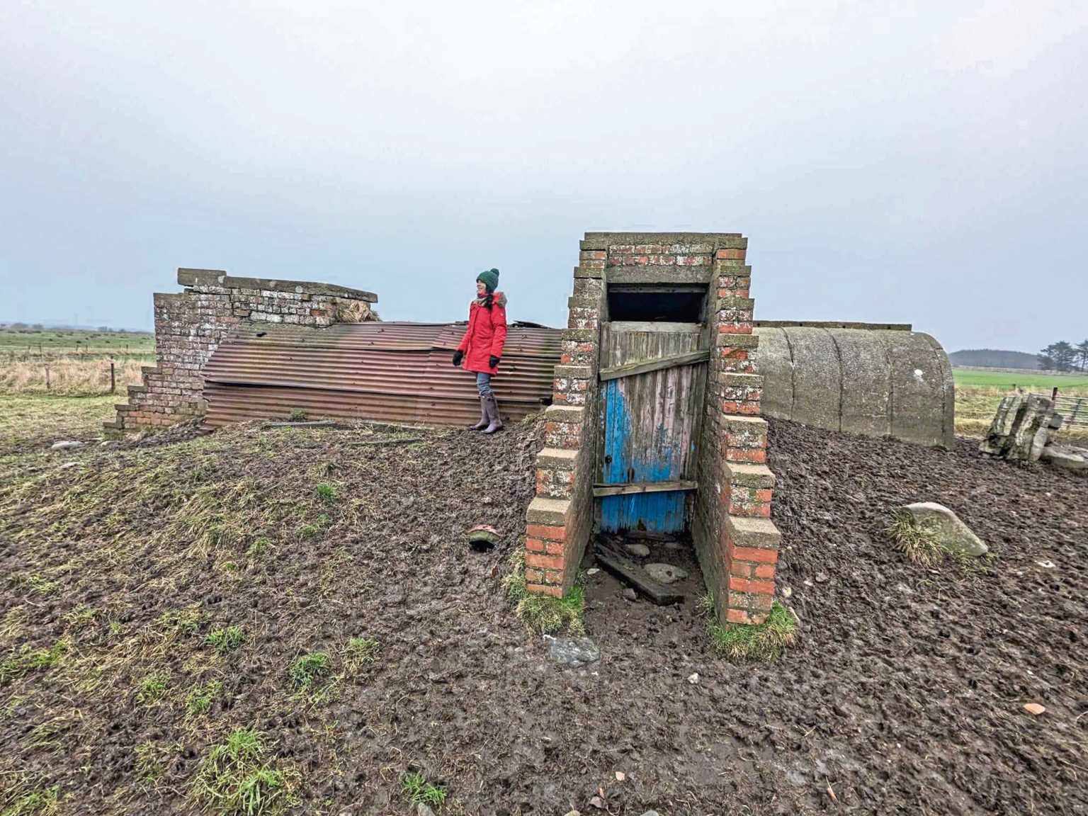 Exploring abandoned decoy airfield in remote Rora Moss