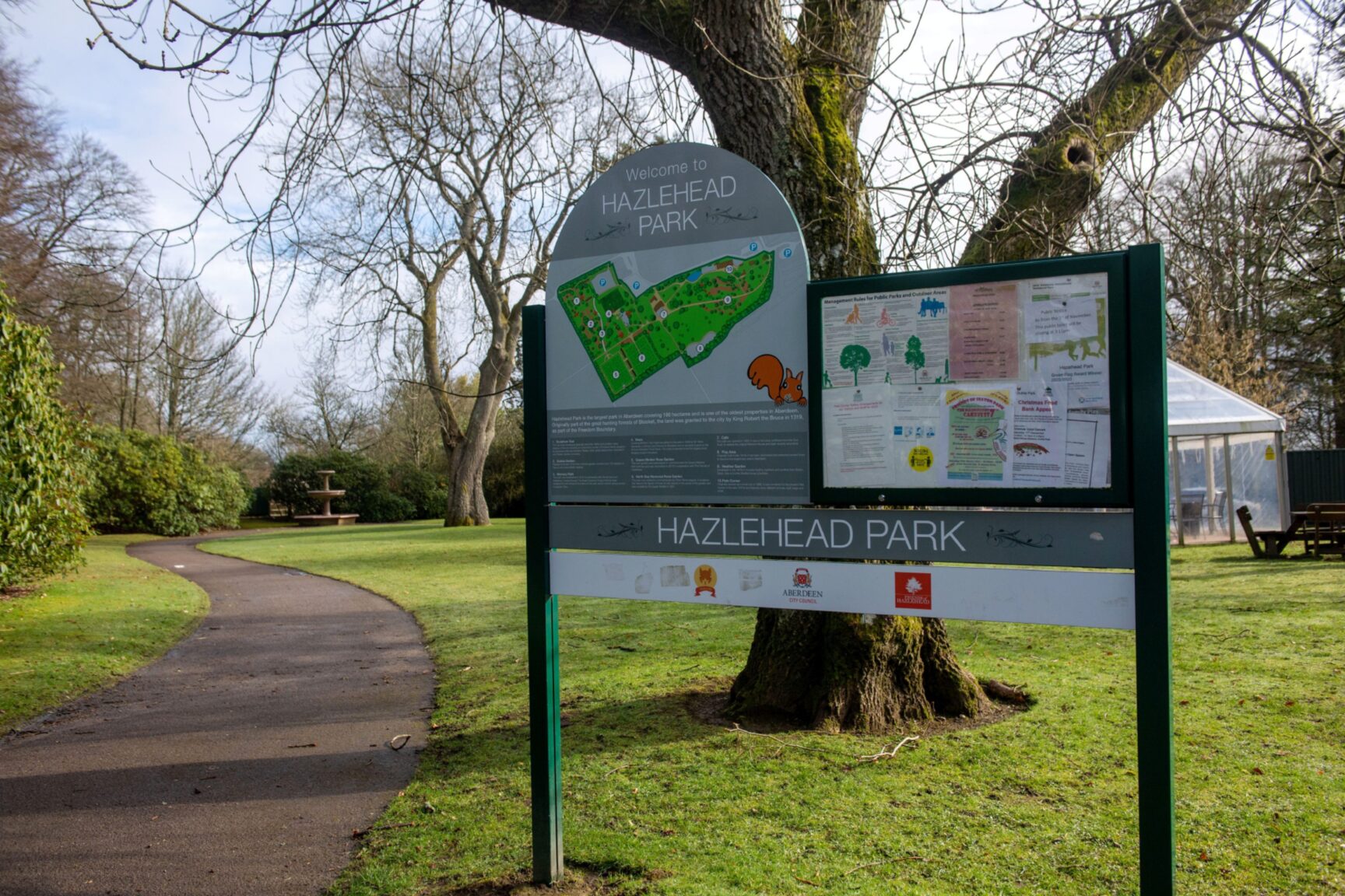 Mysterious green substance found in stream near Hazlehead Park