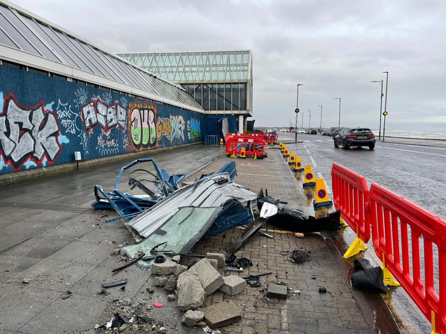 Man taken to hospital after crash near Aberdeen Beach Ballroom