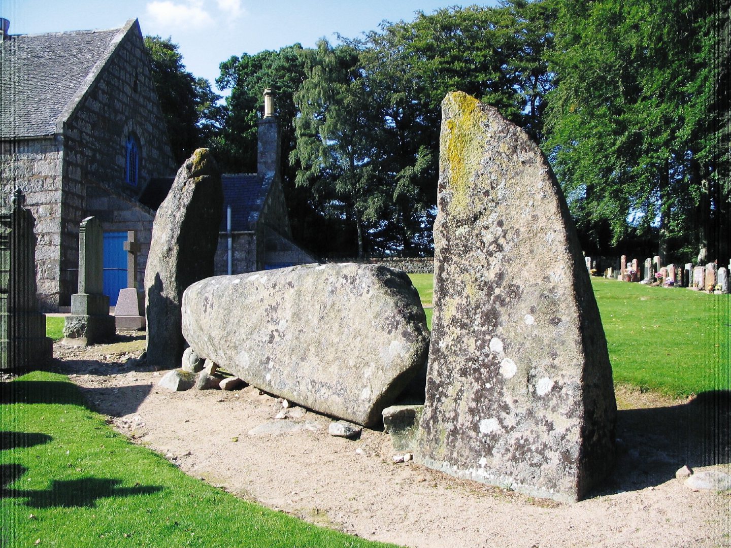 Midmar Church graveyard safe, despite kirk being on market