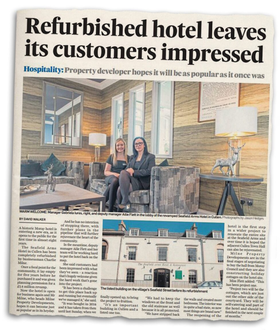 Leading Scottish law firm could transform an Elgin office building