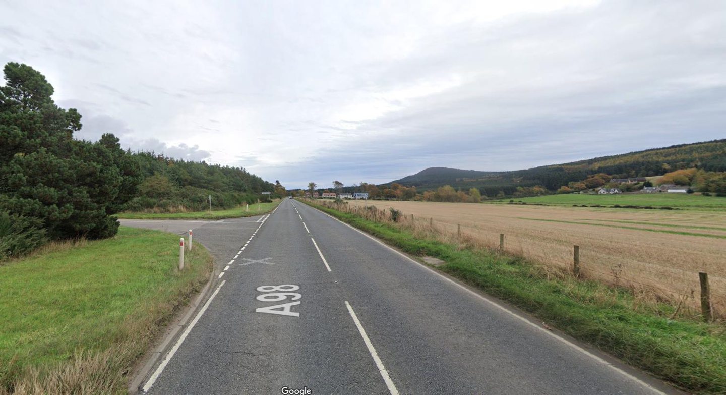 Two taken to hospital after three-vehicle crash in Buckie