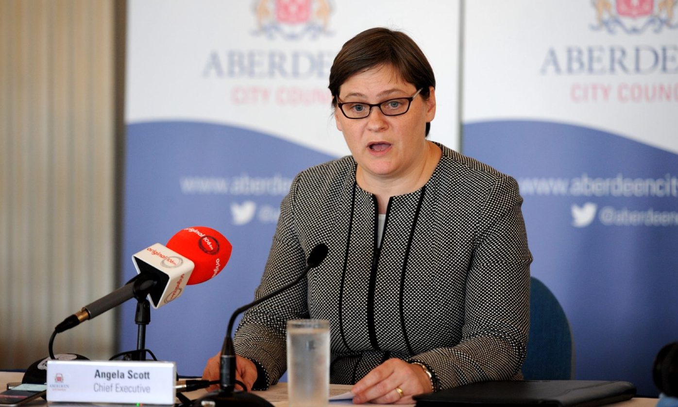 Stay-at-home council chief executive Angela Scott 'best in the biz'