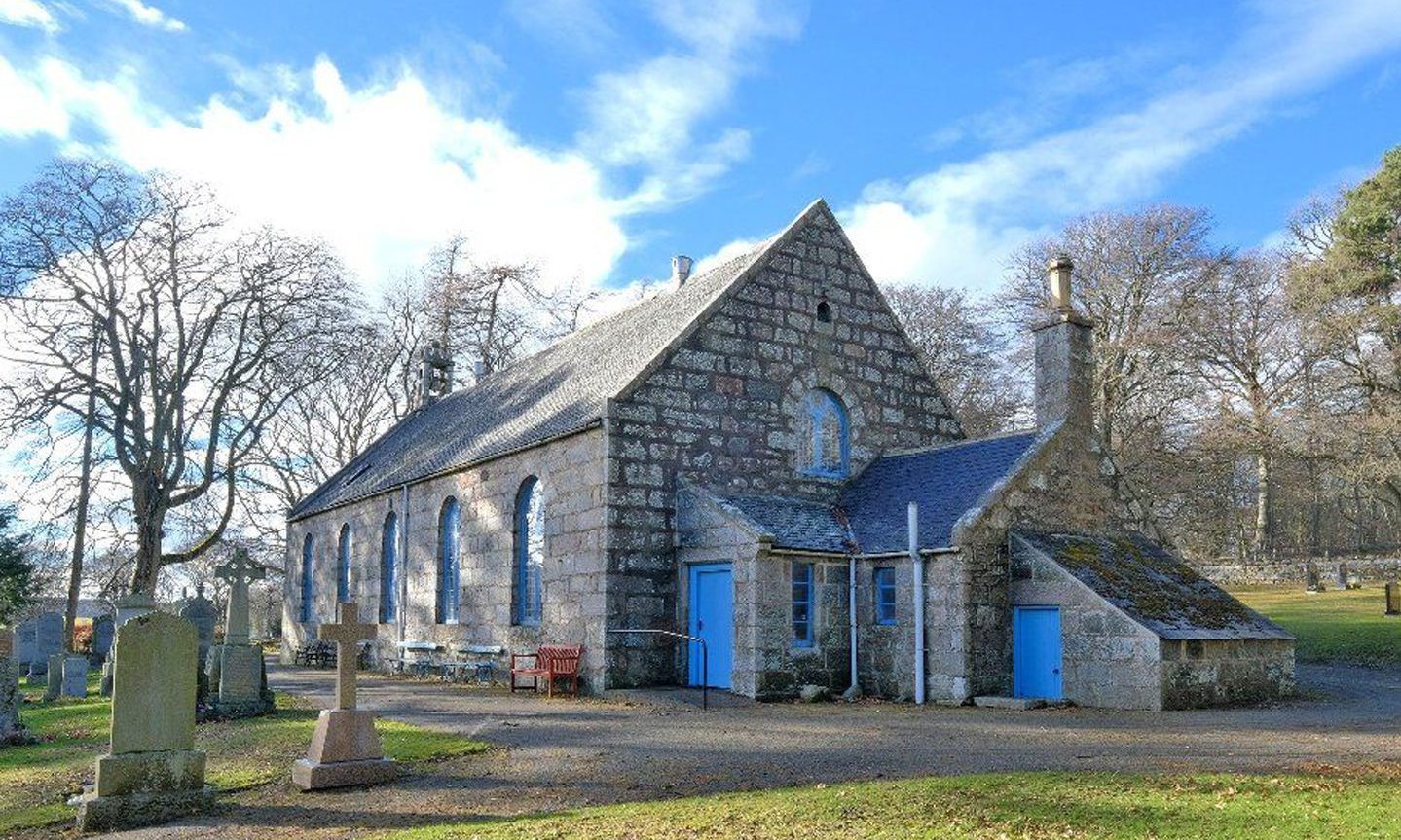 Midmar Kirk for sale complete with 4,000-year-old stone circle