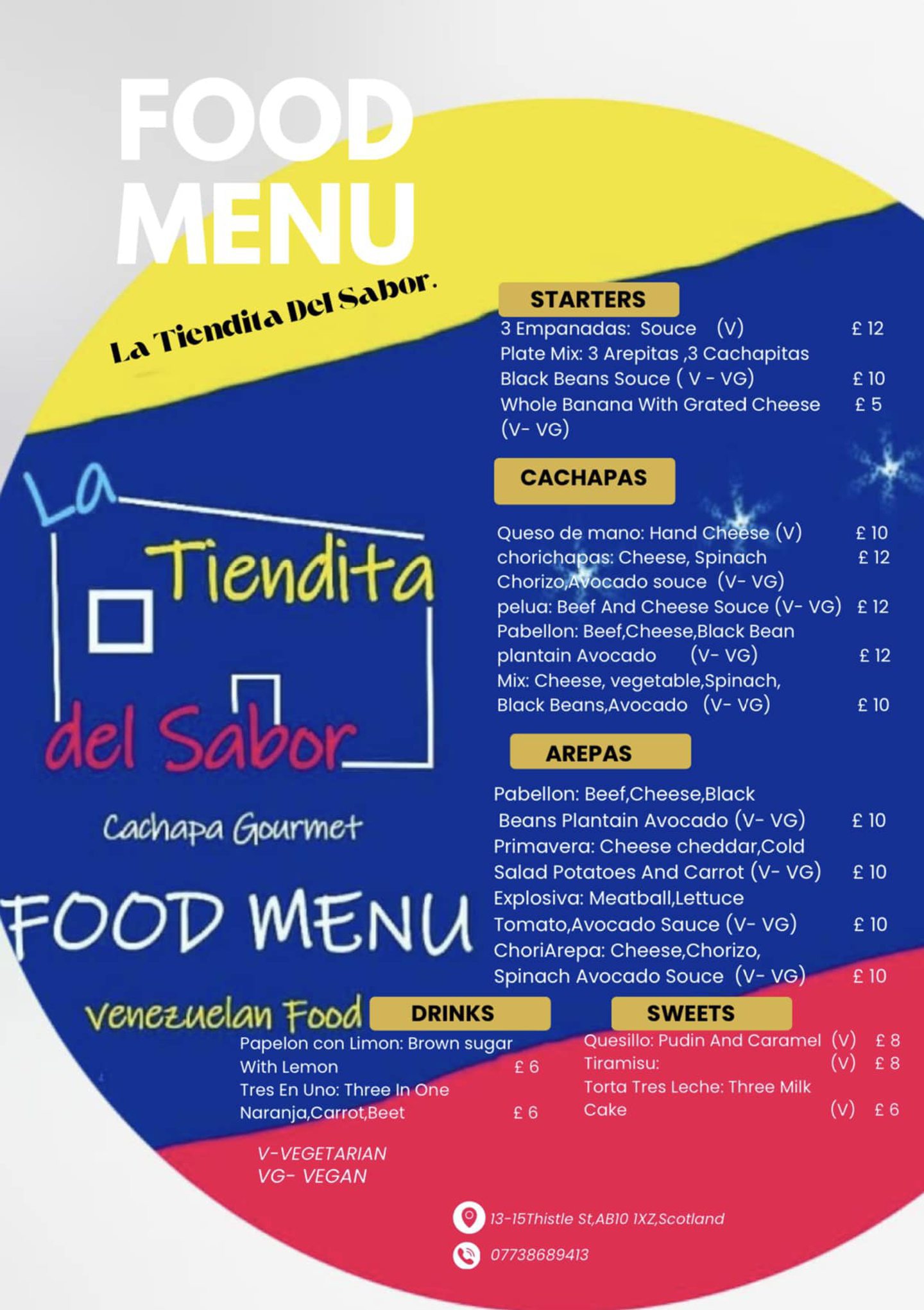 New Venezuelan restaurant opening in Aberdeen's Foodstory