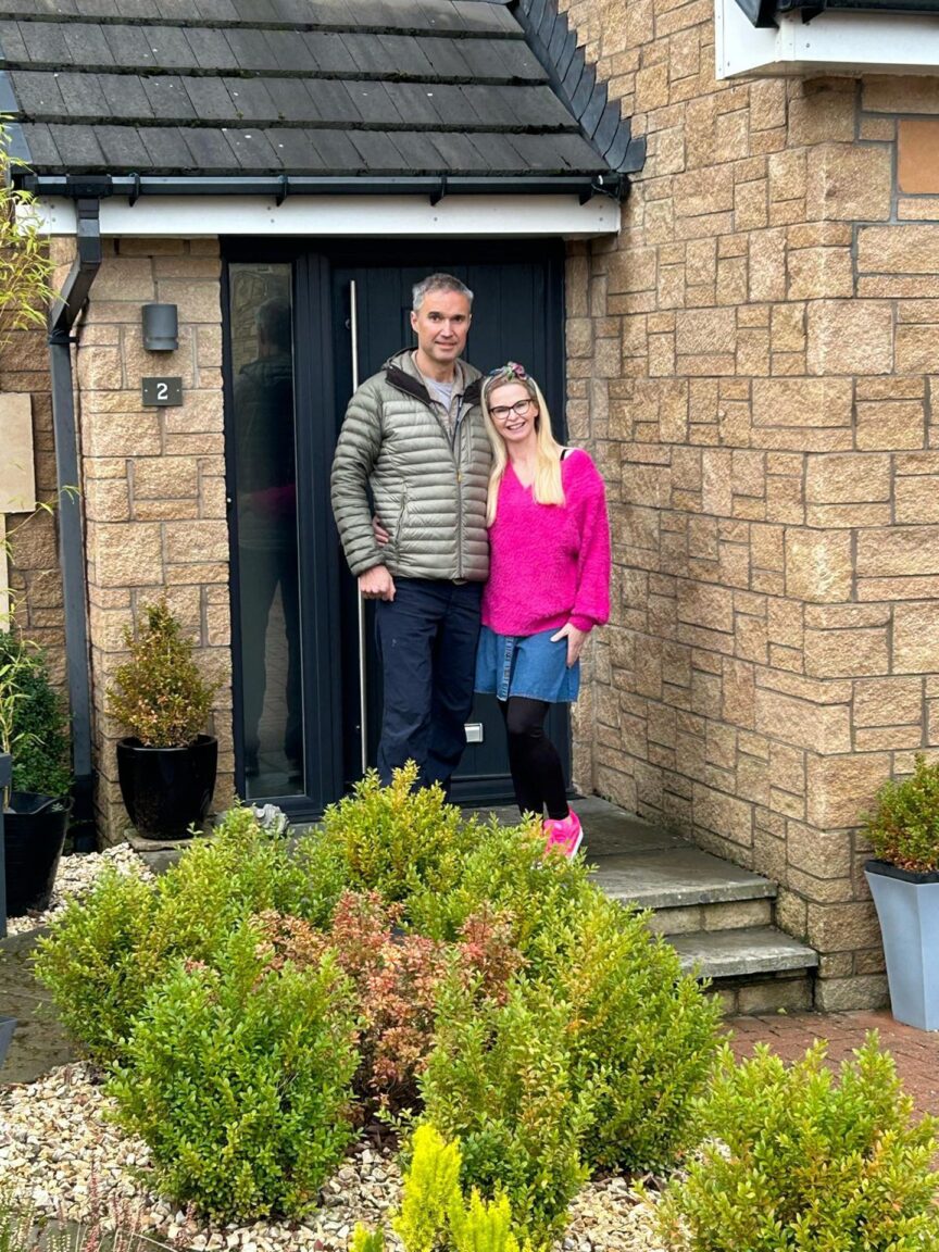 The Curry family show us inside their beautiful Kintore home