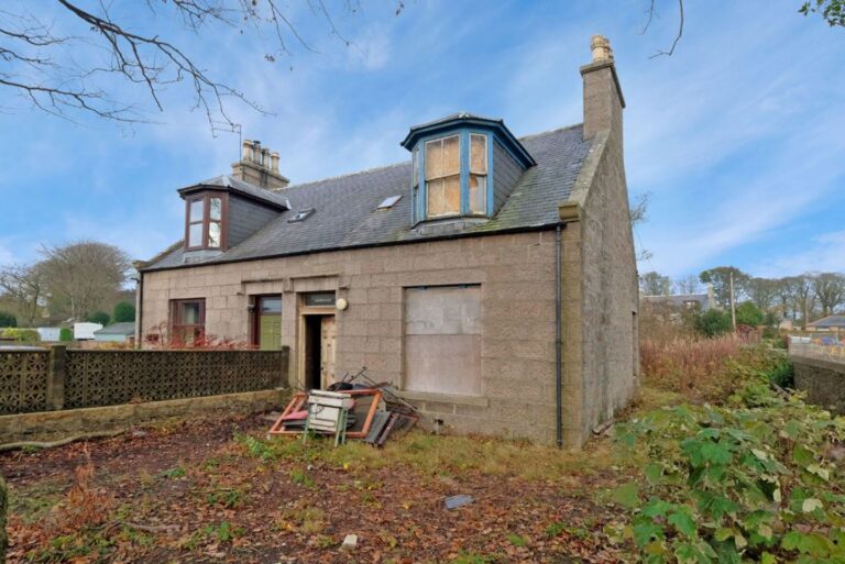 Derelict Victorian house in Ellon on market for first time in 94 years