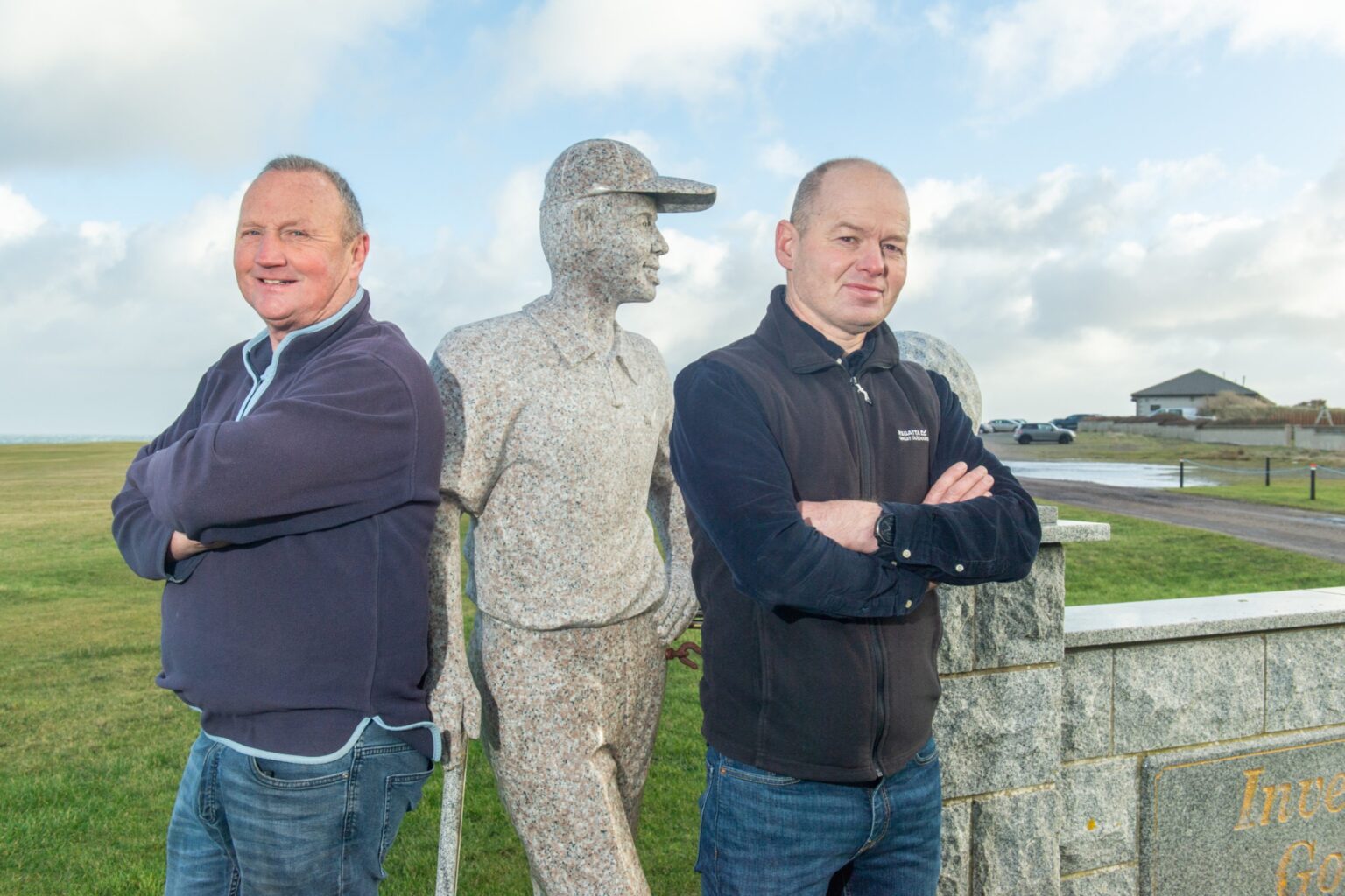 Greenkeepers at Inverallochy golf club recognised after 35 years