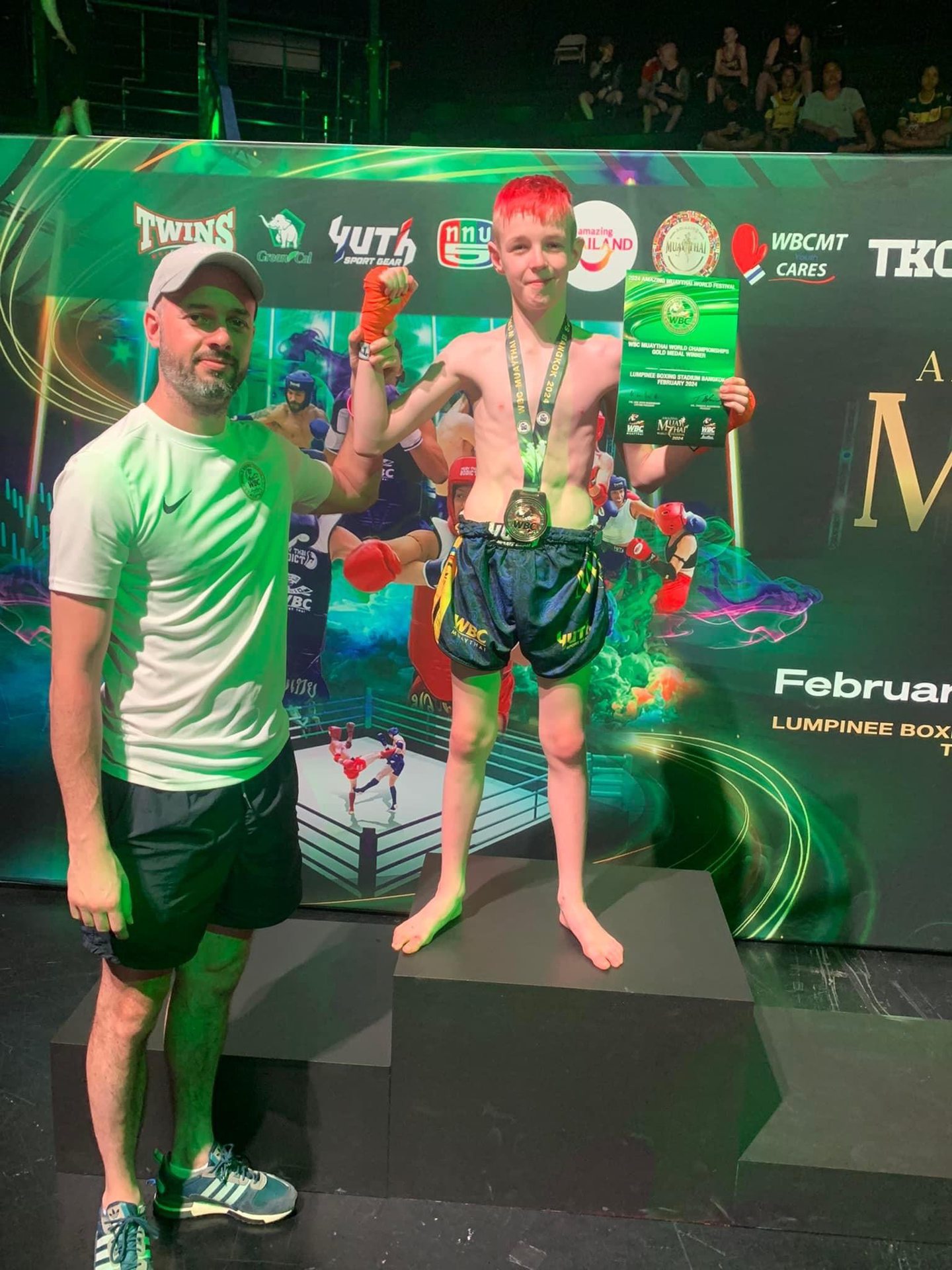 Aberdeen Muay Thai kids win WBC World Championship medals