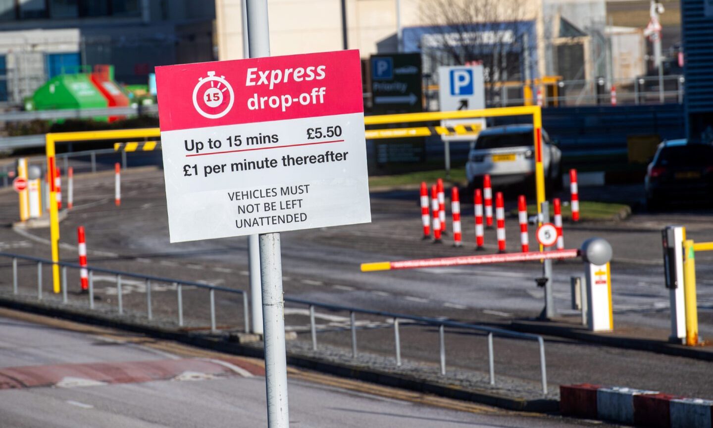 Drop-off fee at Aberdeen Airport to increase AGAIN