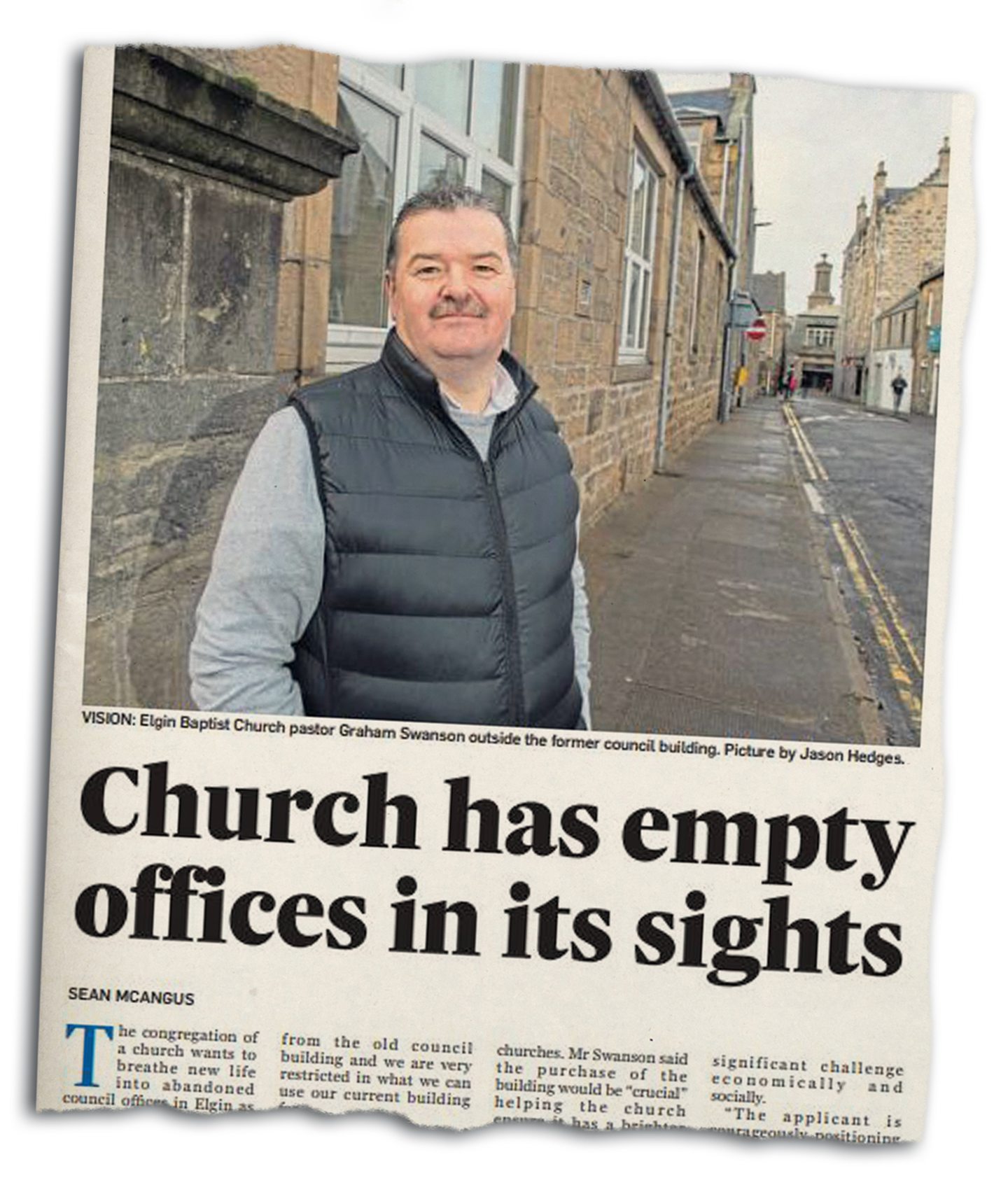 How Elgin Baptist Church is transforming former council offices