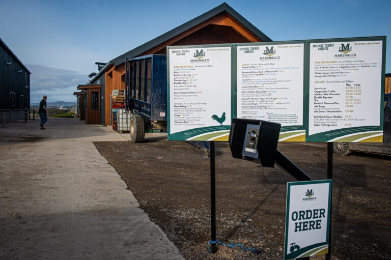 Marshall's Farm Shop drive-thru and play area get go-ahead to stay