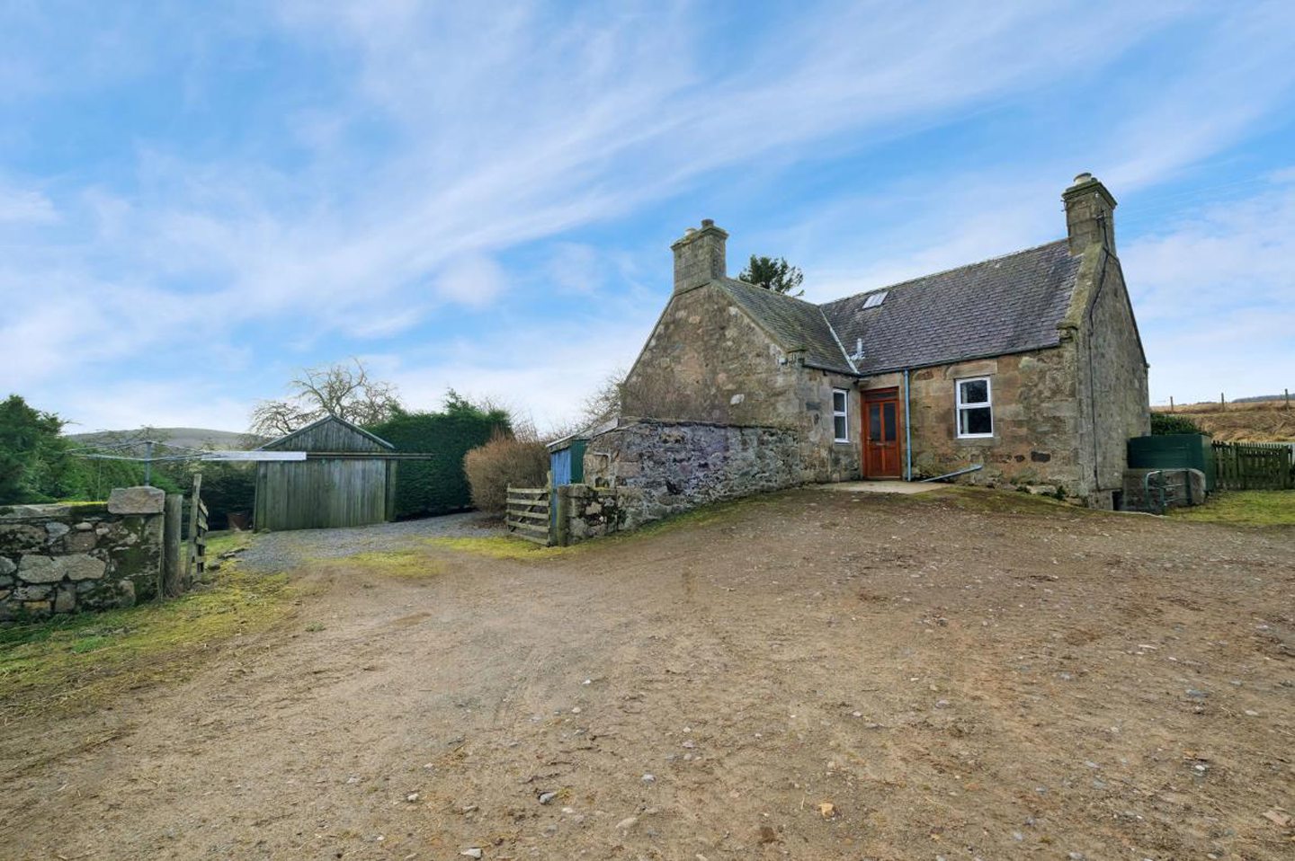 Vibrant green Alford farmhouse on the market