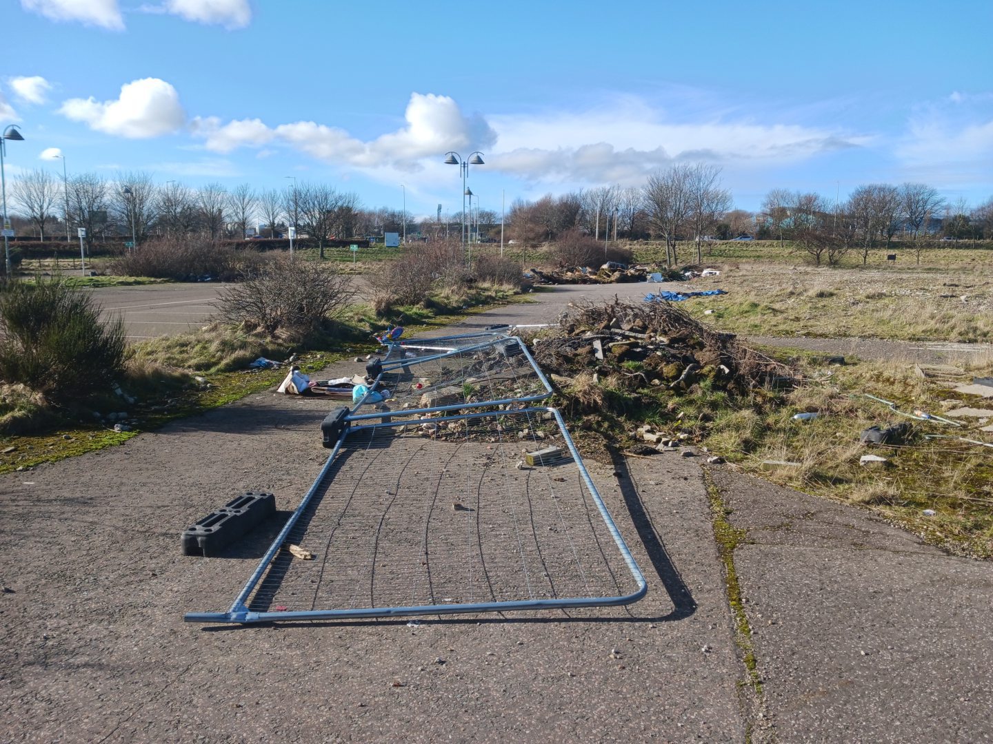 Silverburn House in Bridge of Don targeted by fly-tippers