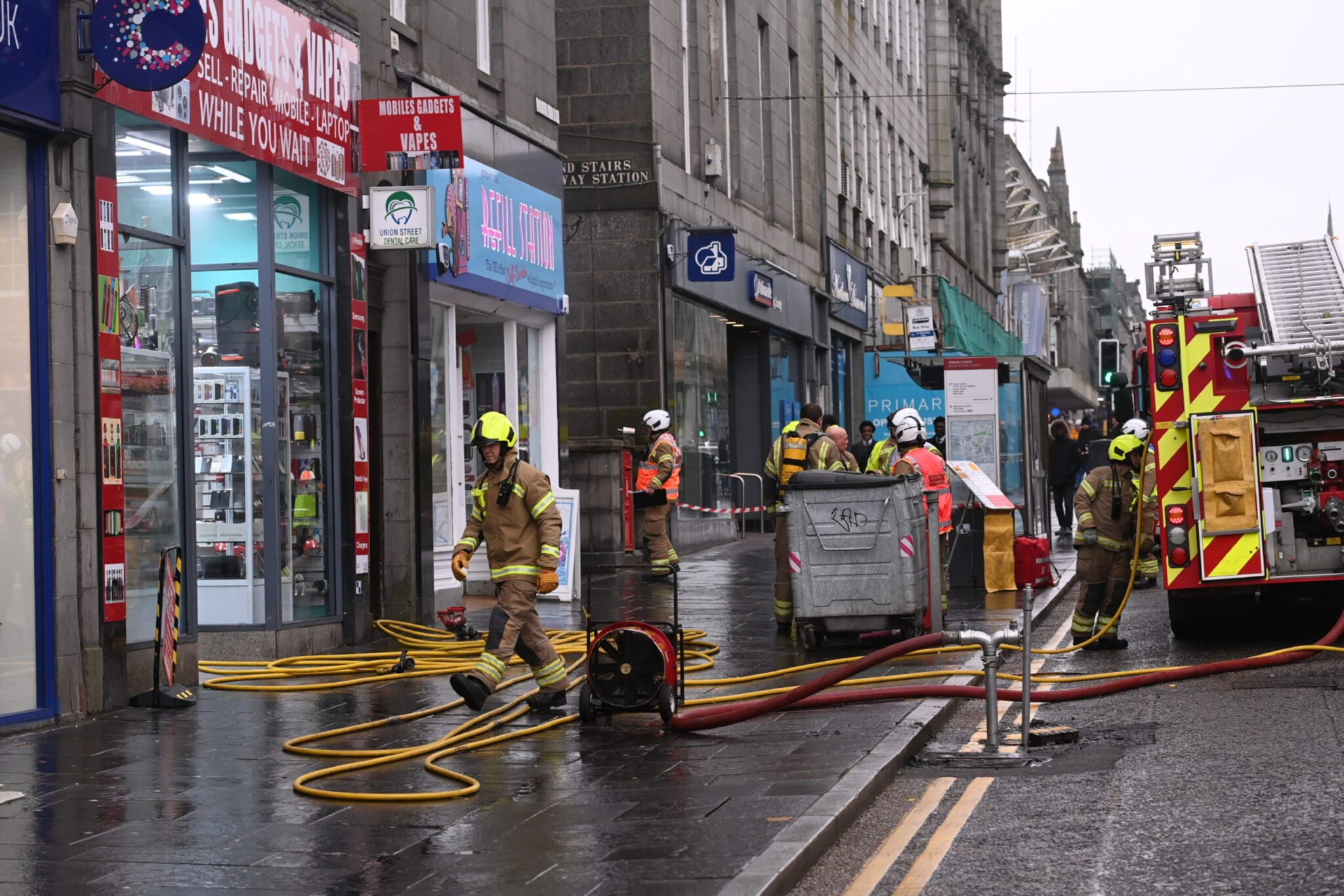 Four youths charged following two fires in Aberdeen