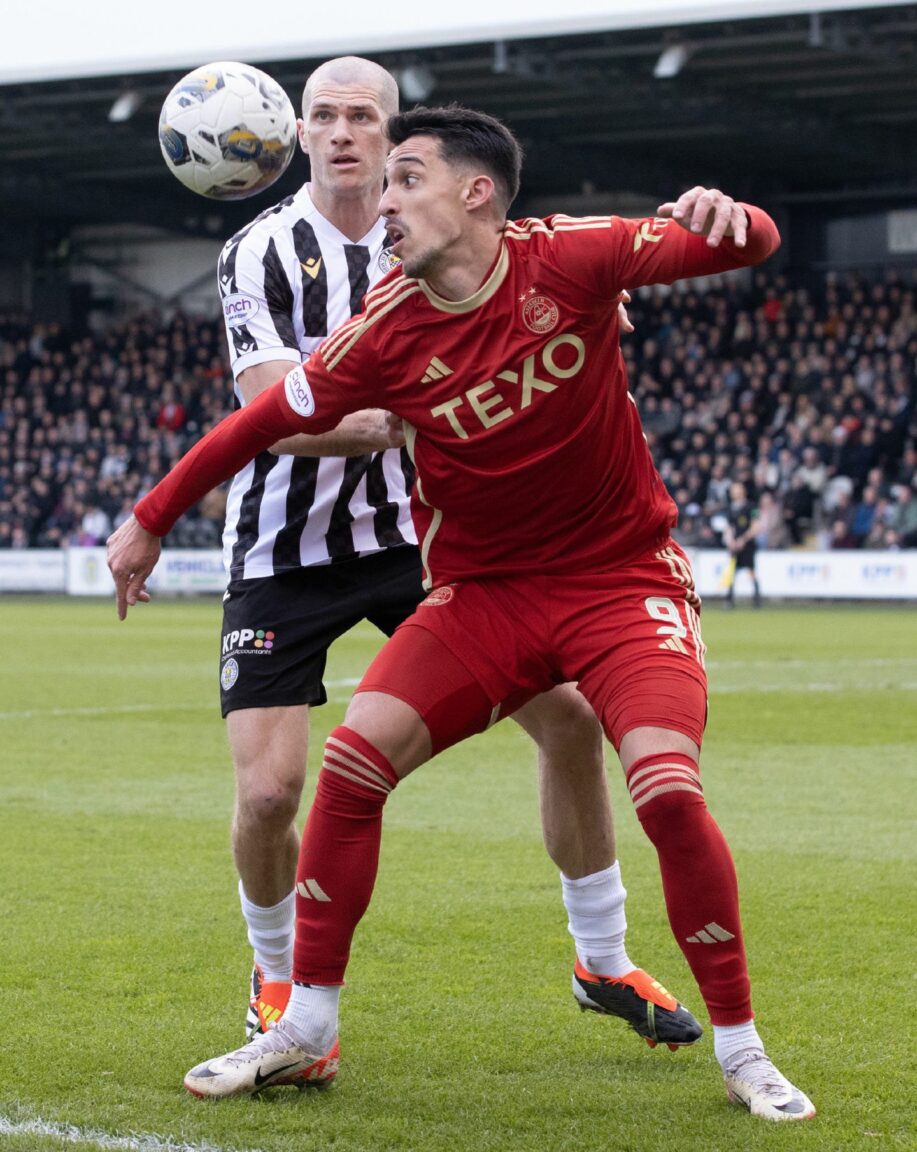 Striker Bojan Miovski addresses his Aberdeen future