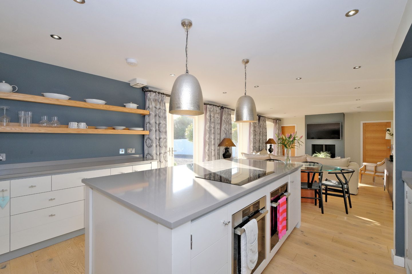 Inside Aberdeenshire steading conversion with stunning sea views