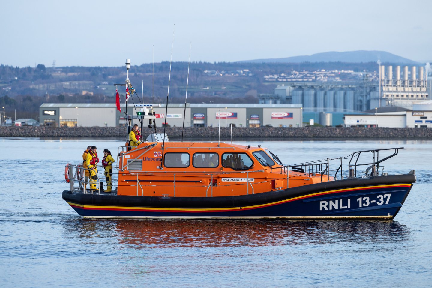 Gallery: RNLI Kessock lit up for charity's 200th anniversary