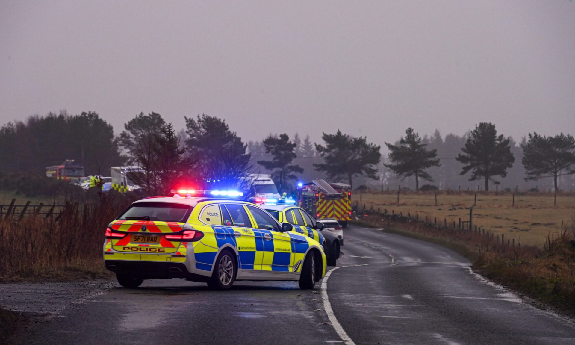 A947 crash: Three hospitalised as road reopens 10 hours later