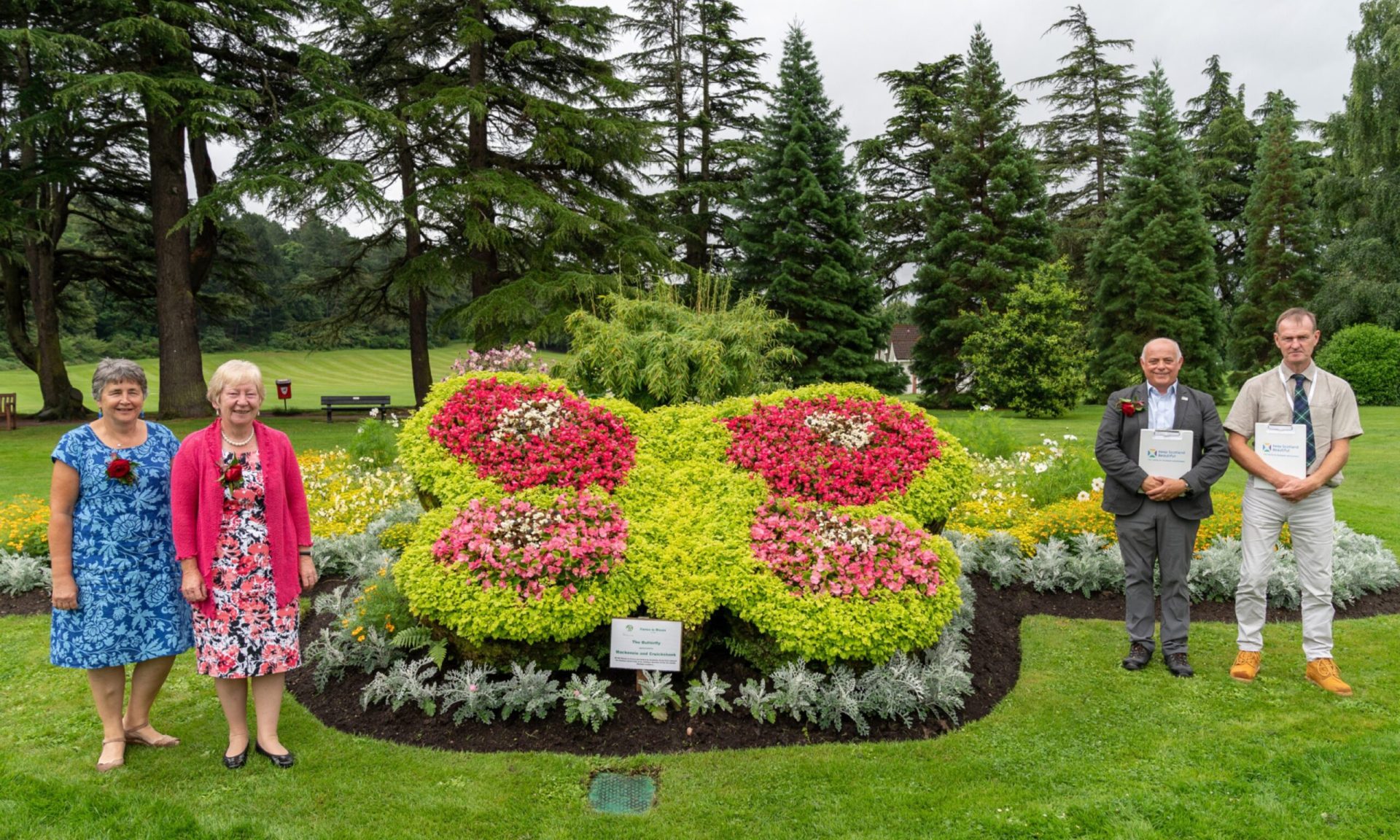 Forres in Bloom: How 20,000 flowers become dazzling displays