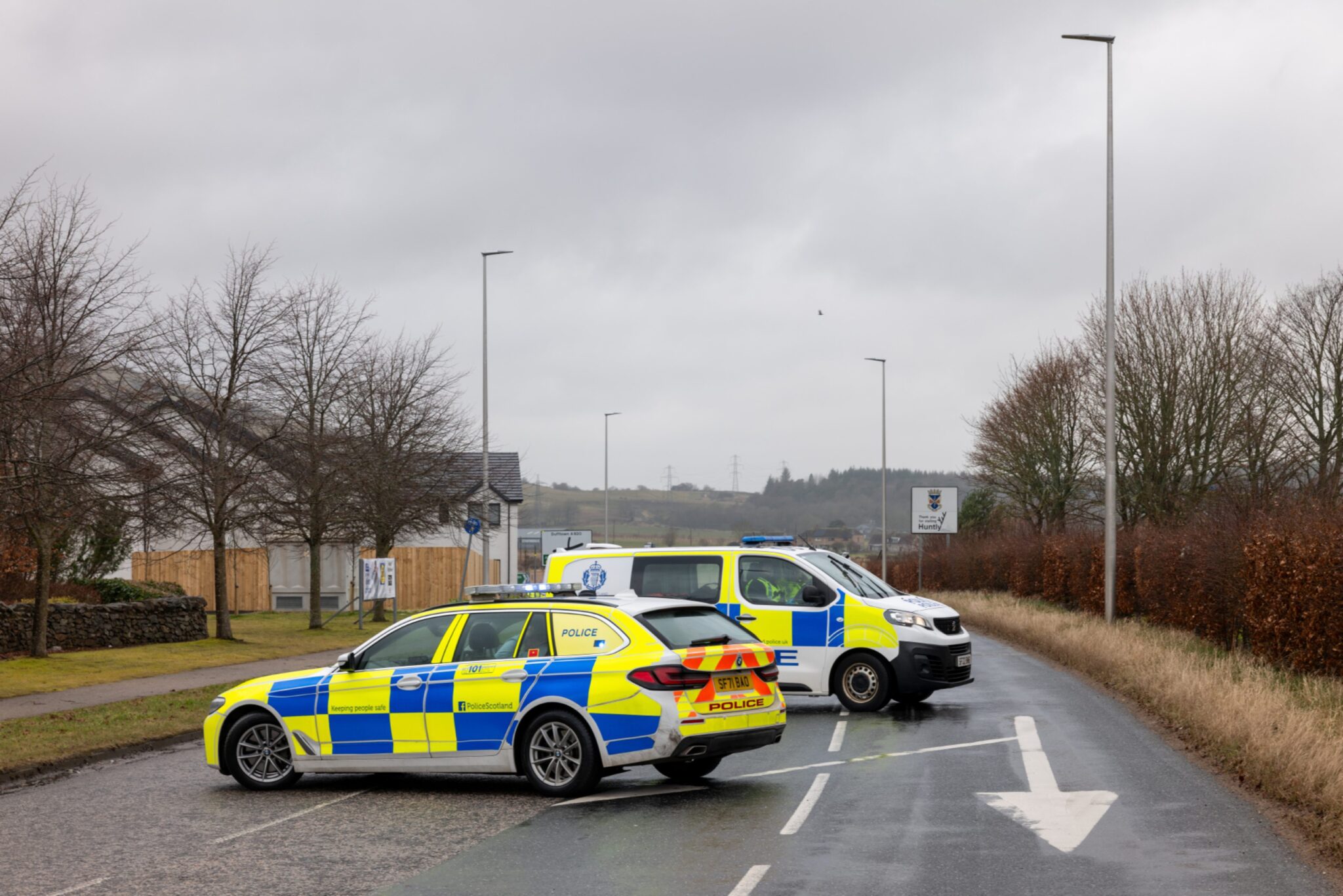 Motorcyclist dies following crash on the A96 near Huntly