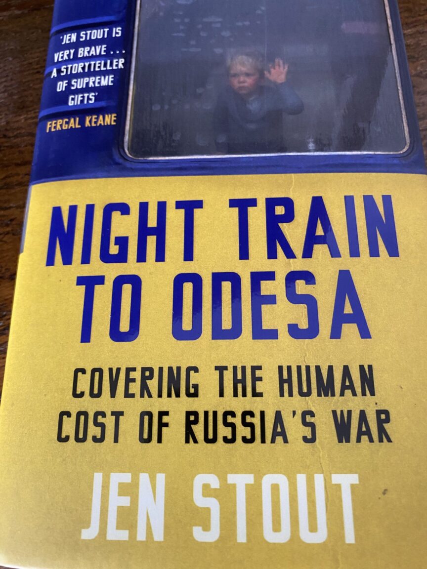 Shetland journalist Jen Stout tells of life covering Ukraine war