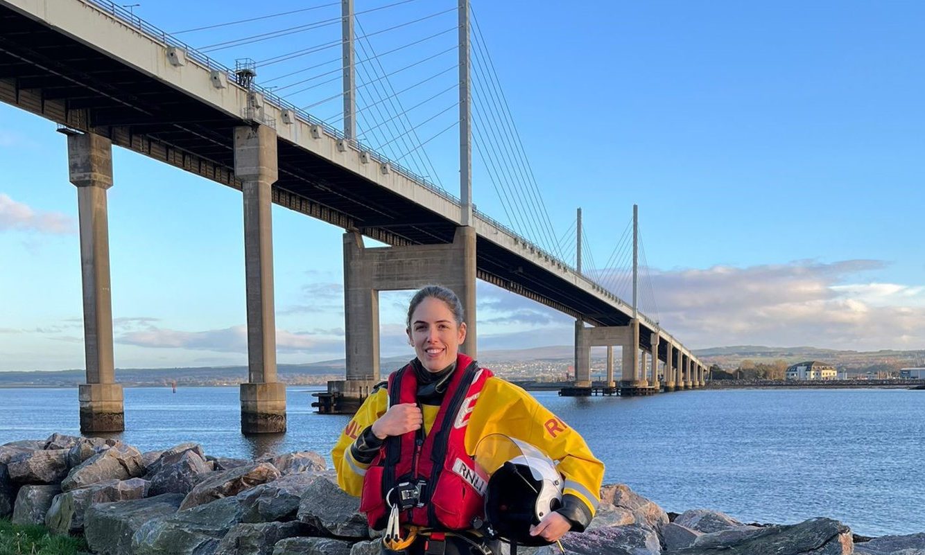 RNLI Kessock's first female helm's inspiring message for volunteers