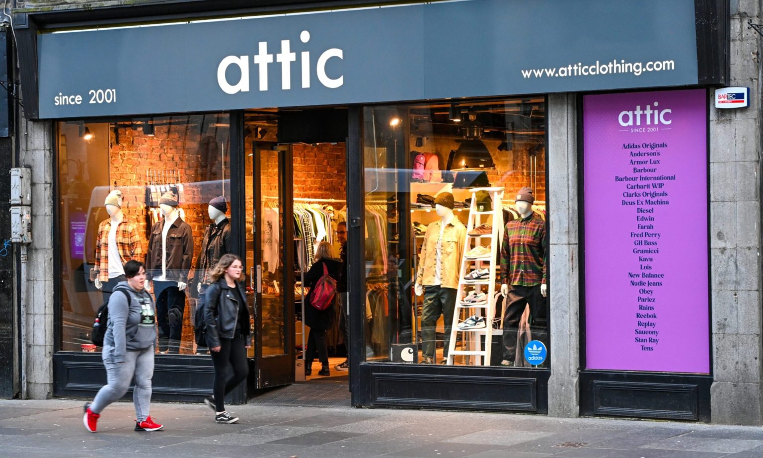 Attic clothes shop owners on why Union Street gamble is paying off ...