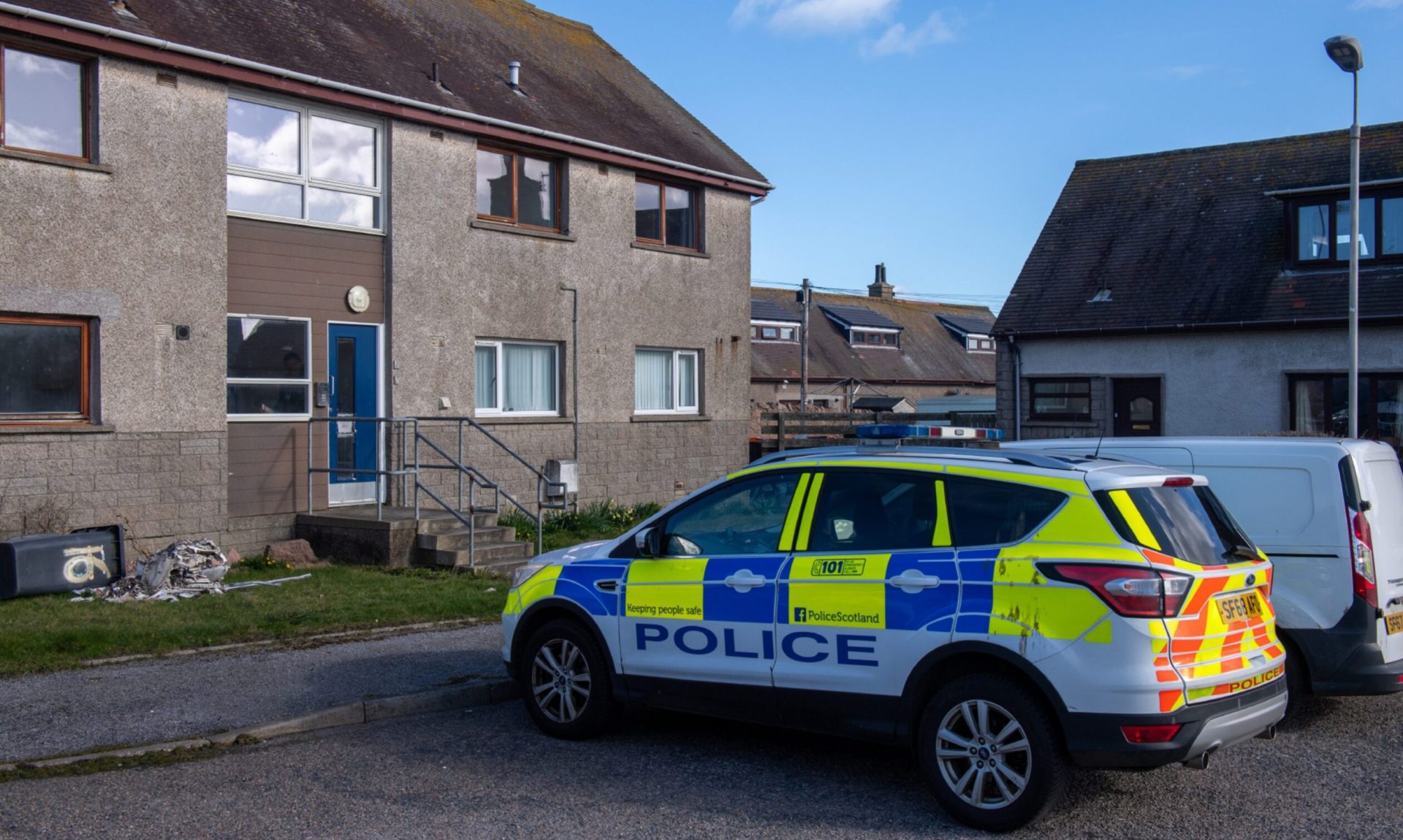 Fraserburgh man broke through door with axe then attacked victim