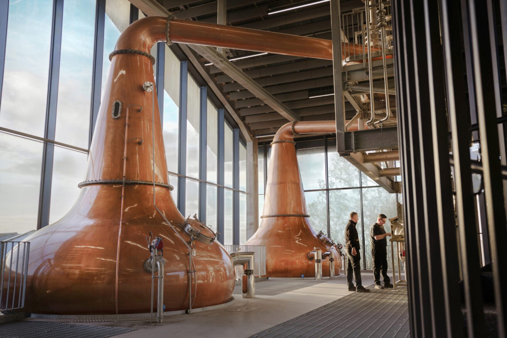 Take a peek inside Scotland's newest whisky distillery