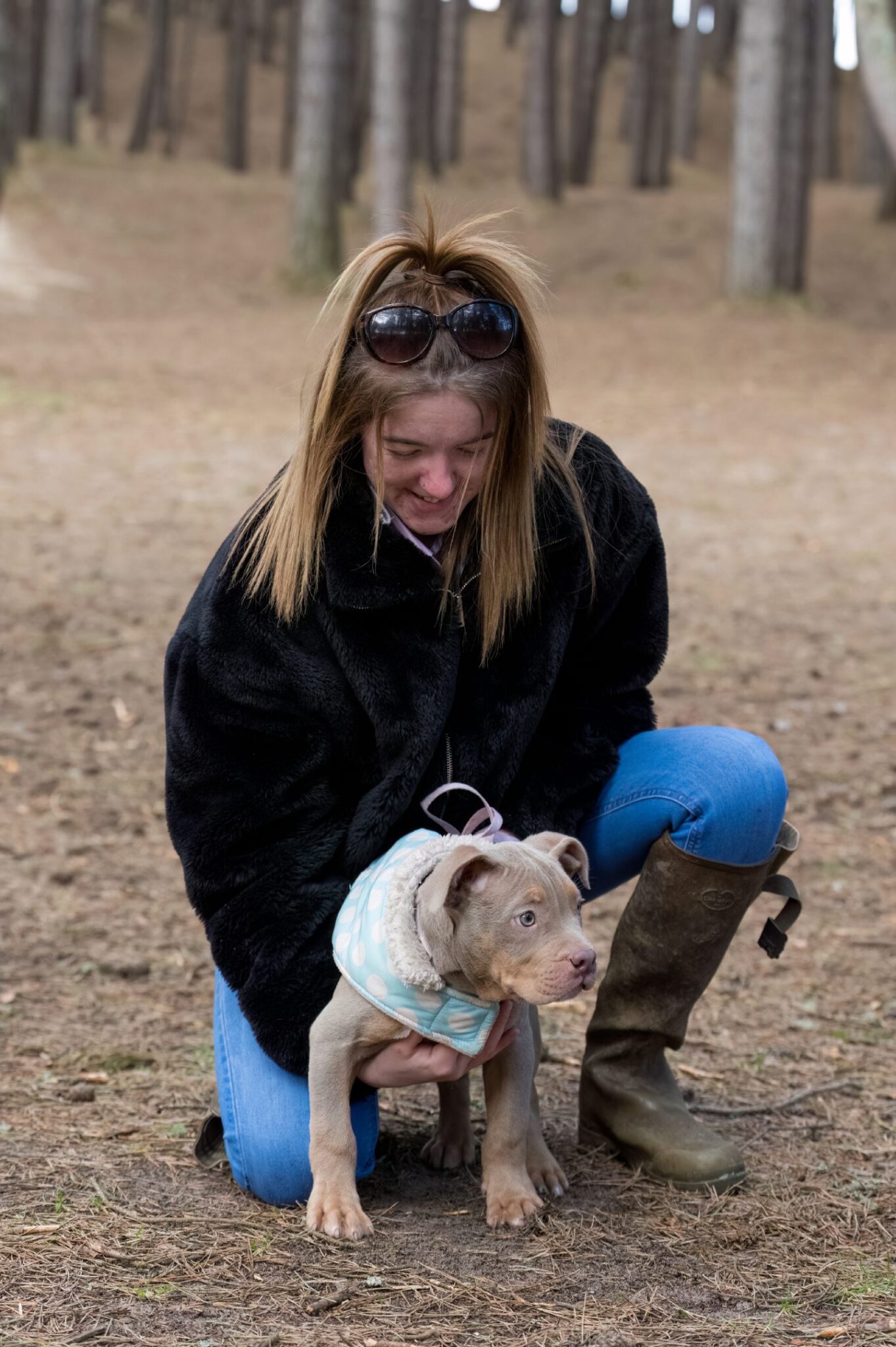 XL bully walk success for owners struggling with mental health