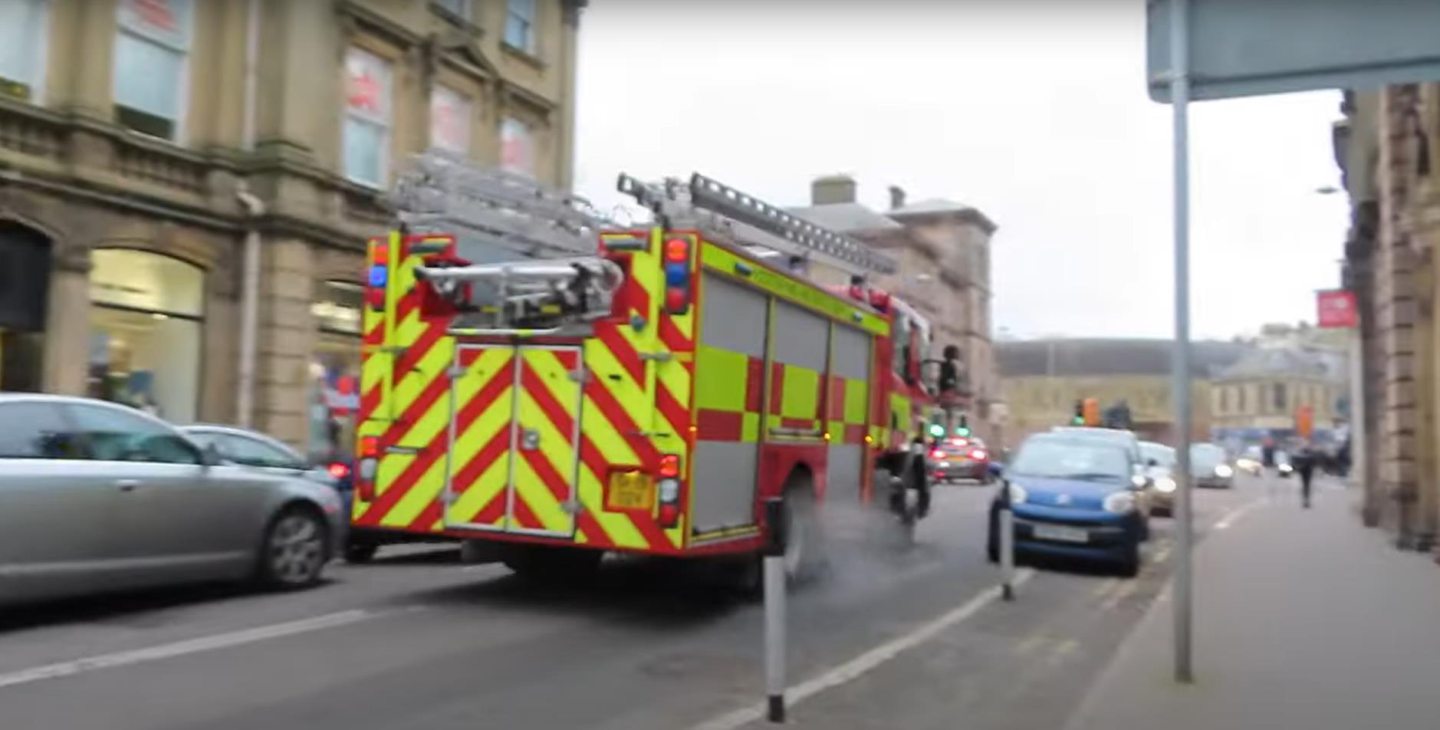 Inverness fire crews lock down Baron Taylor's Street