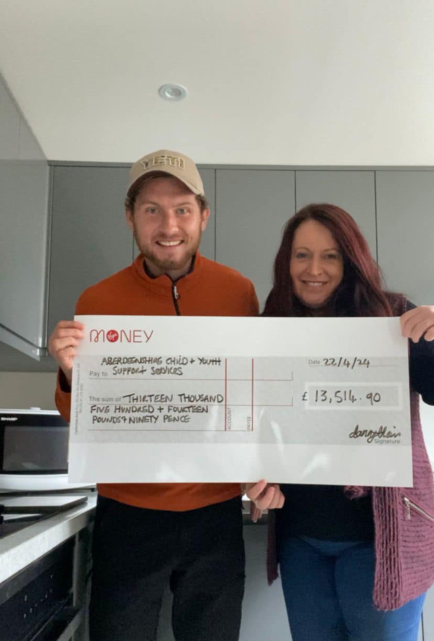 Danny Thain: Fraserburgh man ends fundraising mission