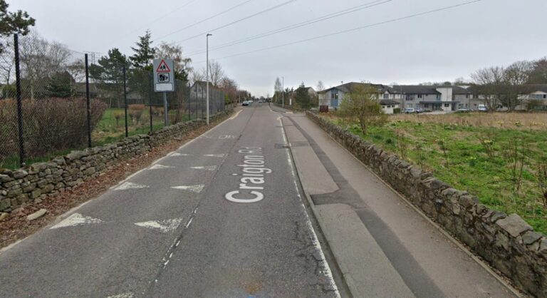 Speed camera deployed to prevent speeding on Craigton Road