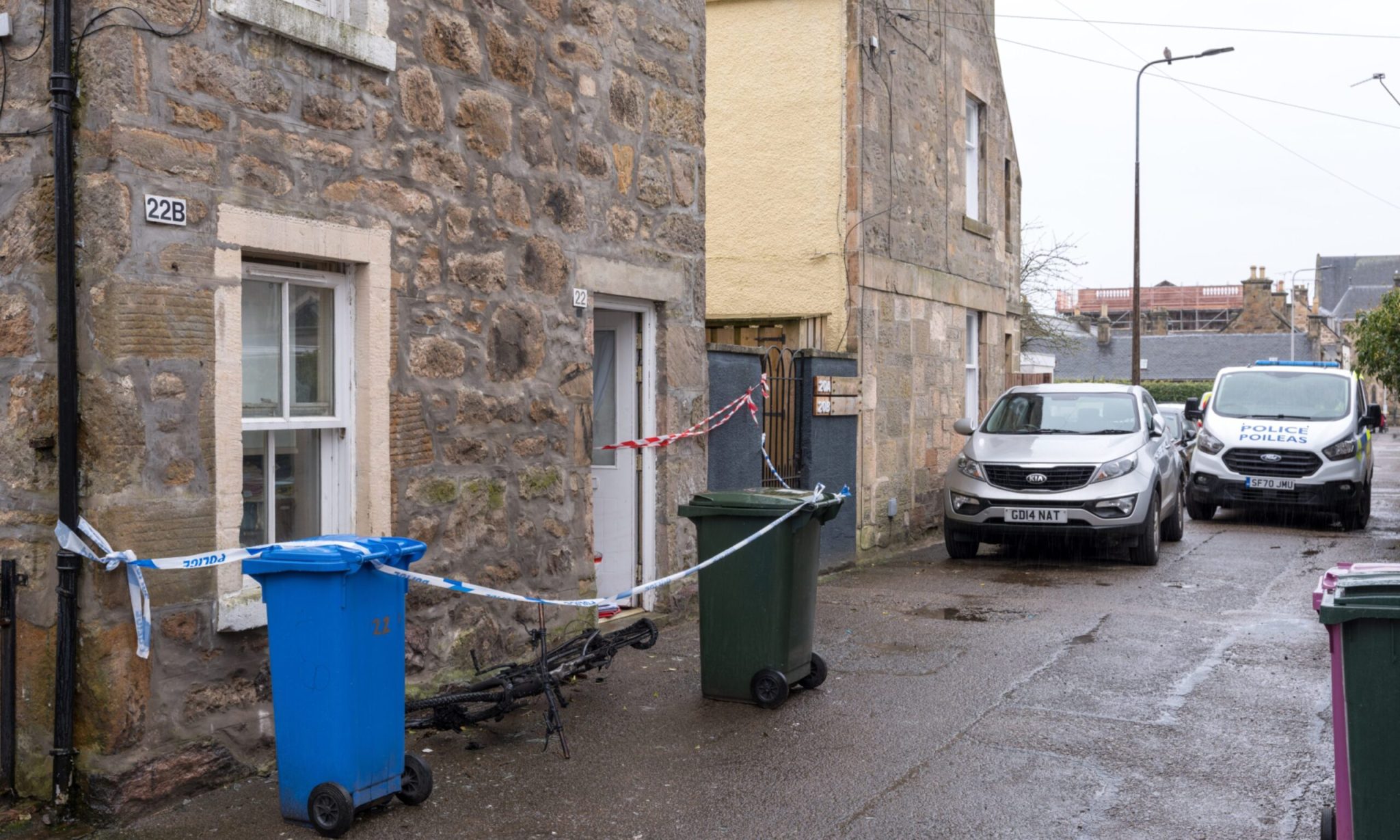Fire-hit Forres property locked down as investigation launched