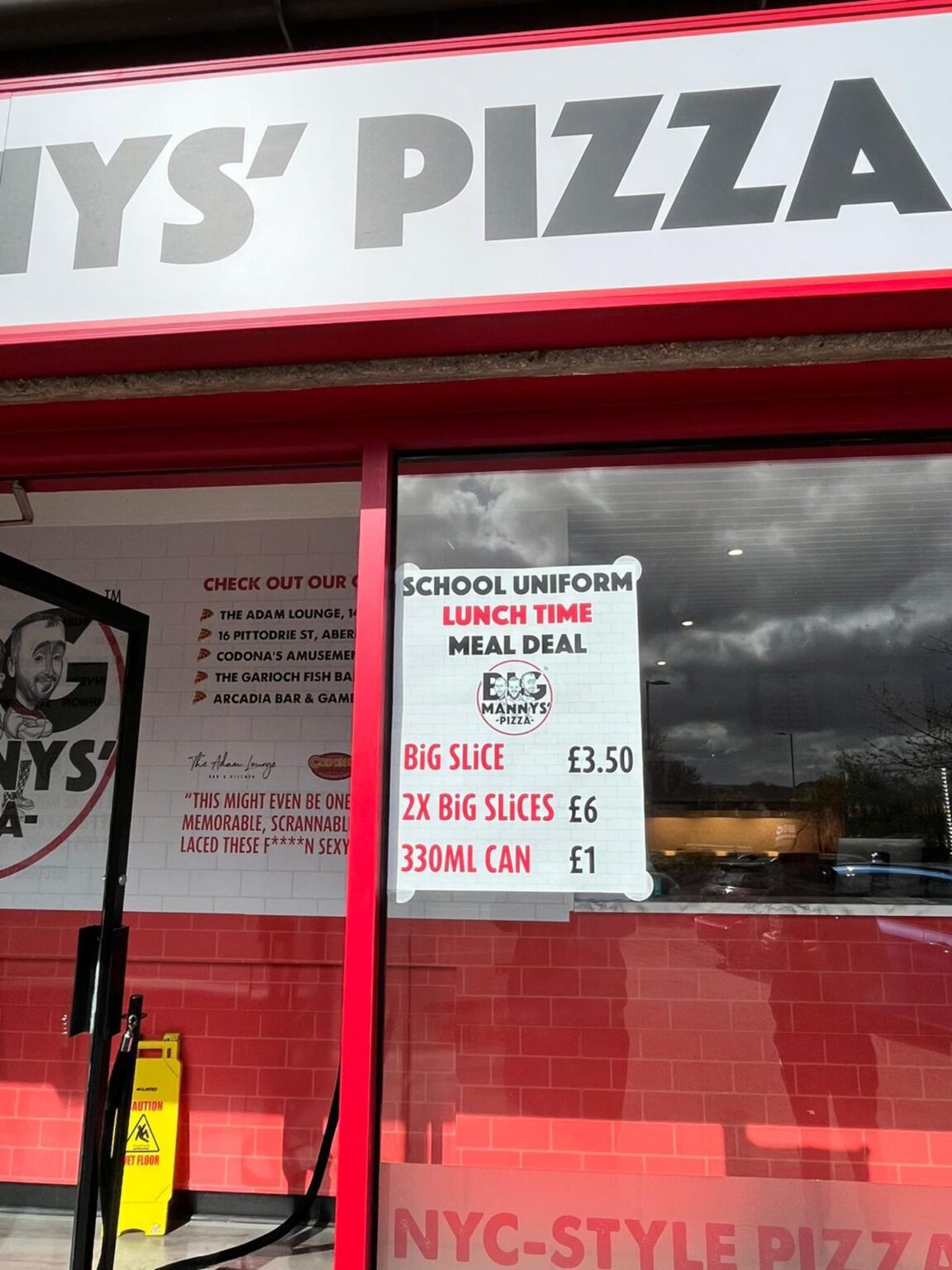 Long queues for new Big Manny's opening in Stonehaven