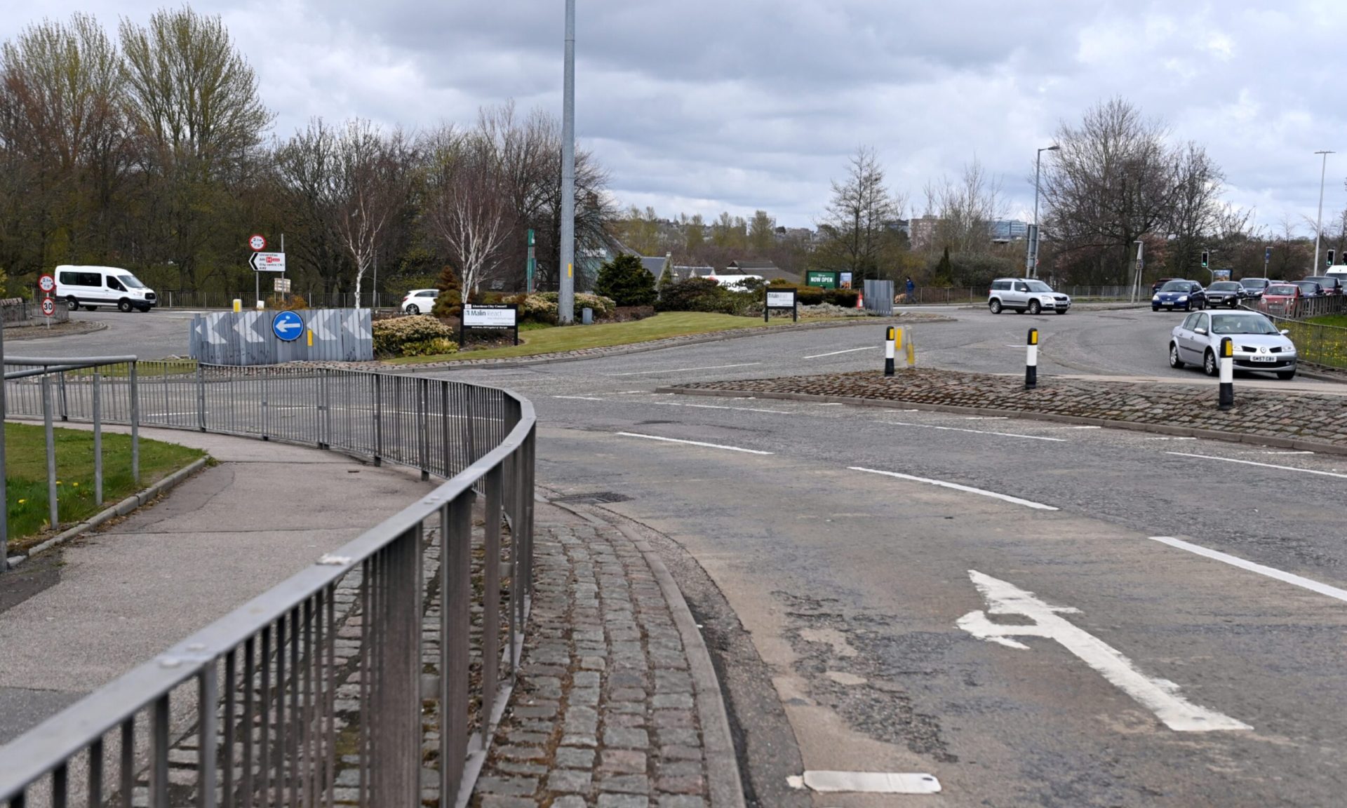 Major Aberdeen roundabout to reopen following four days of roadworks