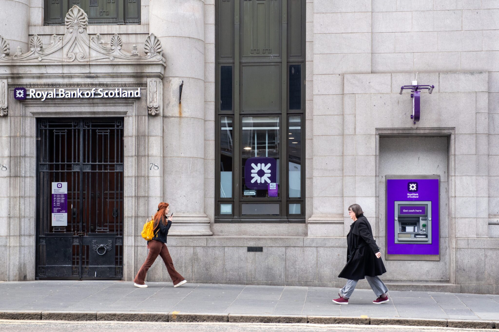 Aberdeen and Inverness RBS branches to close