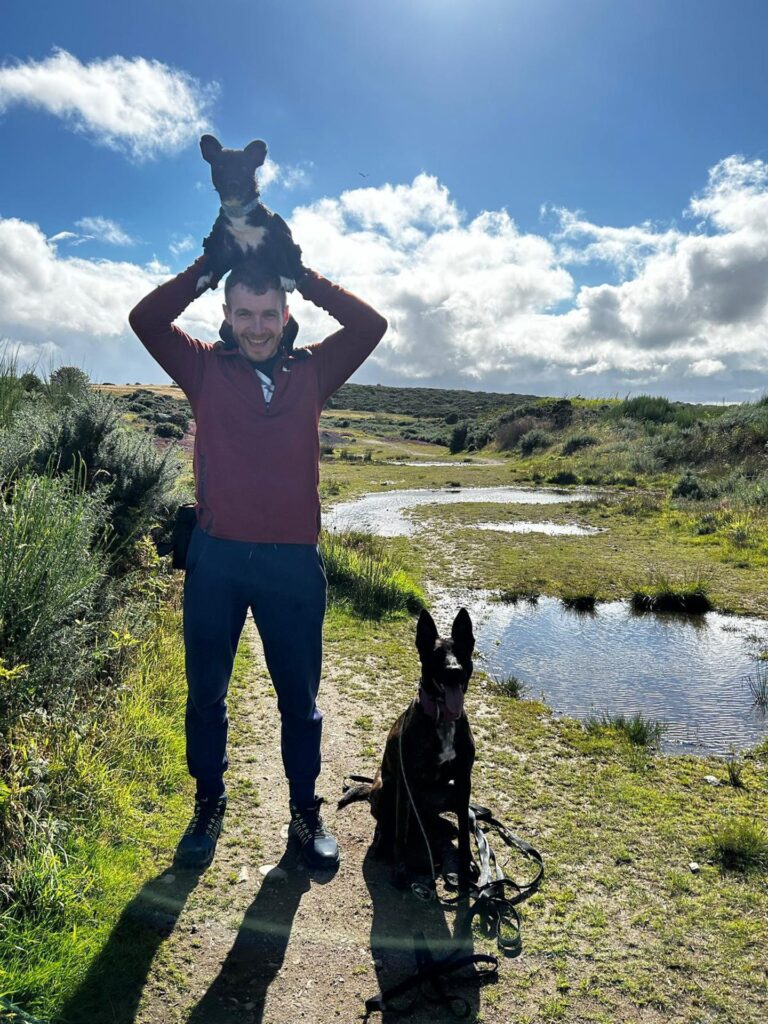 Aberdeen dog walker goes viral with 'goofy' dog dance video