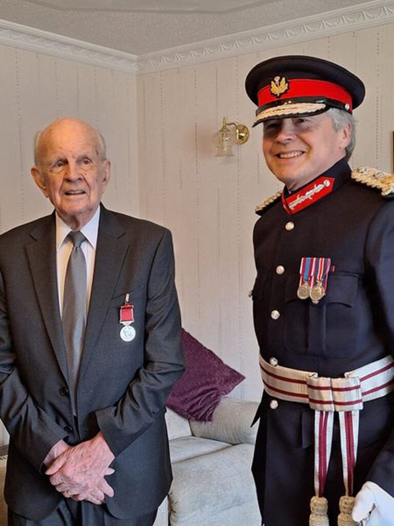 New Deer's Sandy Ritchie gets BEM and Pride of Buchan award