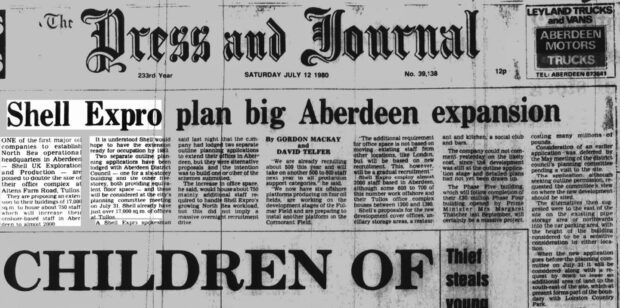 Aberdeen Shell memories as energy landmark is demolished