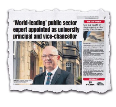 George Boyne reveals plan to solve Aberdeen University cash crisis