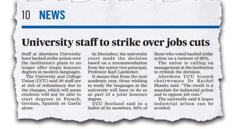 George Boyne reveals plan to solve Aberdeen University cash crisis