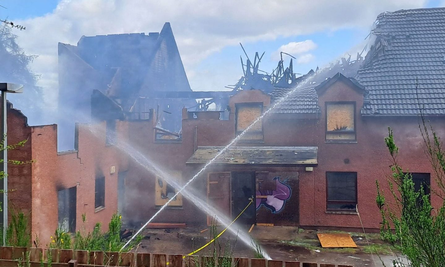 Major fire at former Clachnaharry care home in Inverness