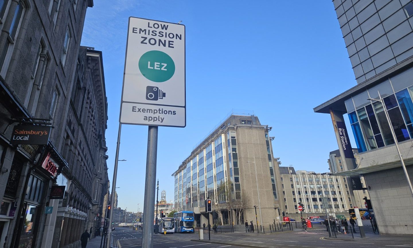 Aberdeen LEZ: Motorbikes wrongly issued £60 fines