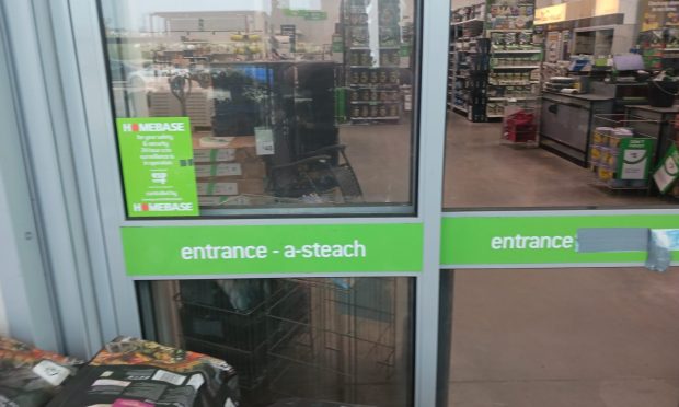 Reasons why Aberdeenshire DIY store has bilingual signs revealed
