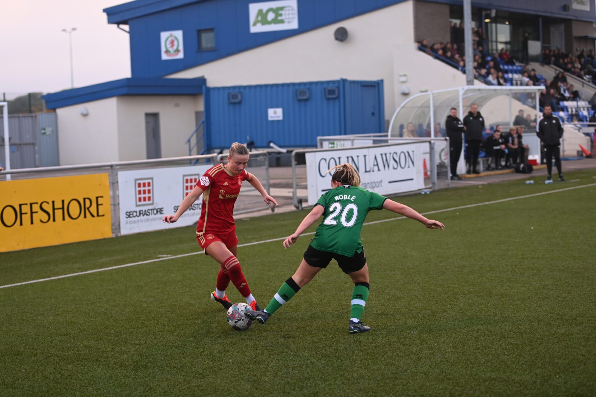 Boss Clint Lancaster proud of Aberdeen Women after home draw