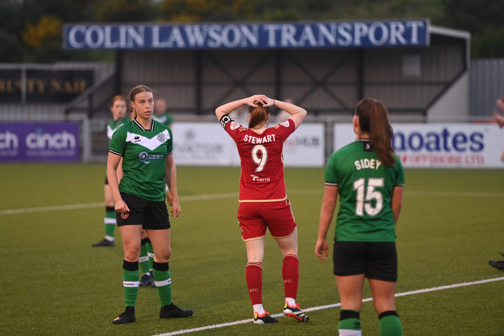 Boss Clint Lancaster proud of Aberdeen Women after home draw