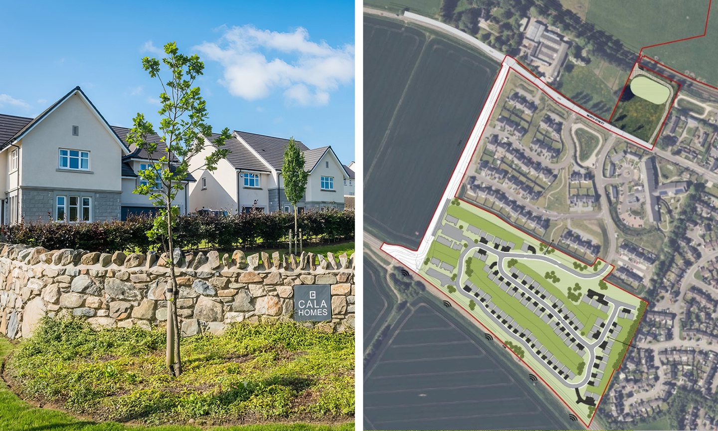 Cala Homes masterplan for up to 100 new Inverurie houses refused